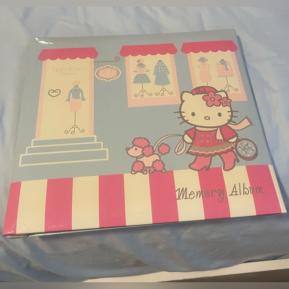 Sanrio | Art | Hello Kitty Memory Album Scrapbook By Sanrio 2x12 | Poshmark